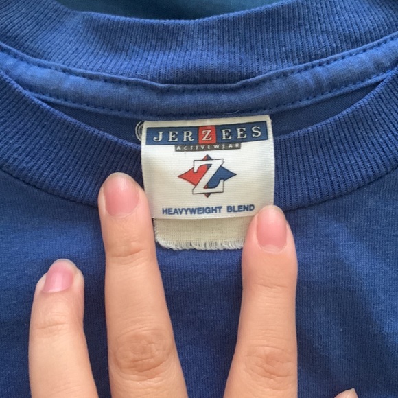 Tops | Relient K Small Blue Band Tshirt With Vintage Red White And ...